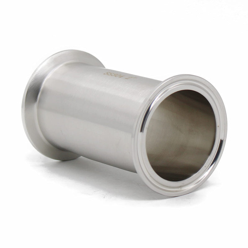 QMINOX 2 Inch SS304 Sanitary Spool Tube with Clamp Ends,Seamless Round ...