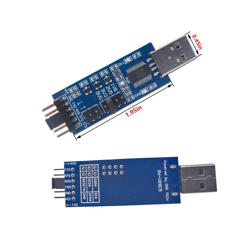 DSD TECH SH-U09C5 USB to TTL UART Converter Cable with FTDI Chip ...
