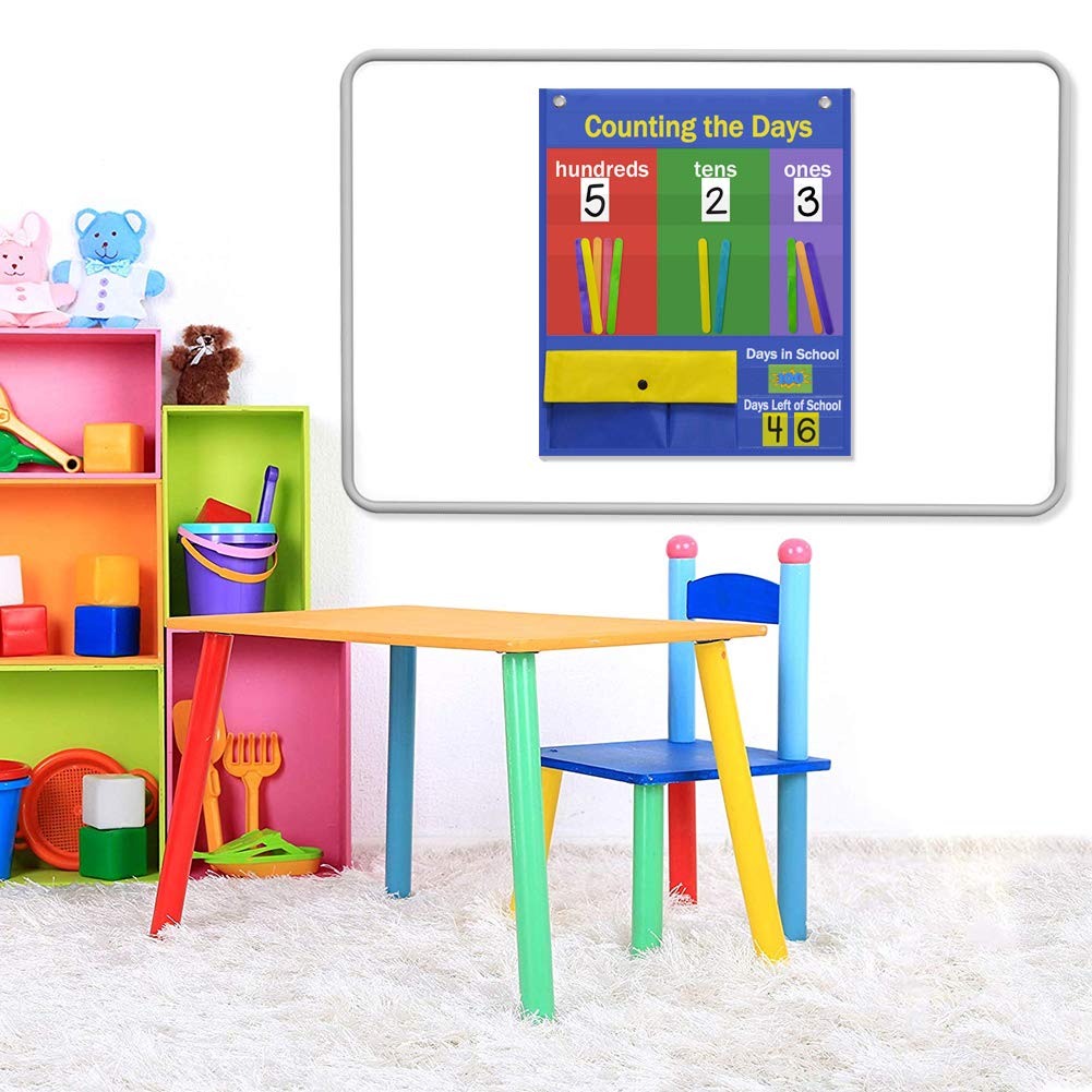 Godery Counting the Days Pocket Chart & Counting and Place Value Pocket ...