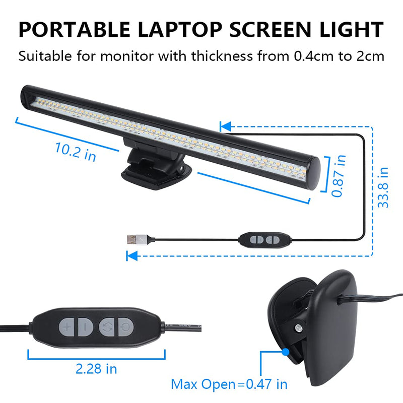 VIGIND Computer Monitor Light,Screen Light Bar USB Powered Monitor ...