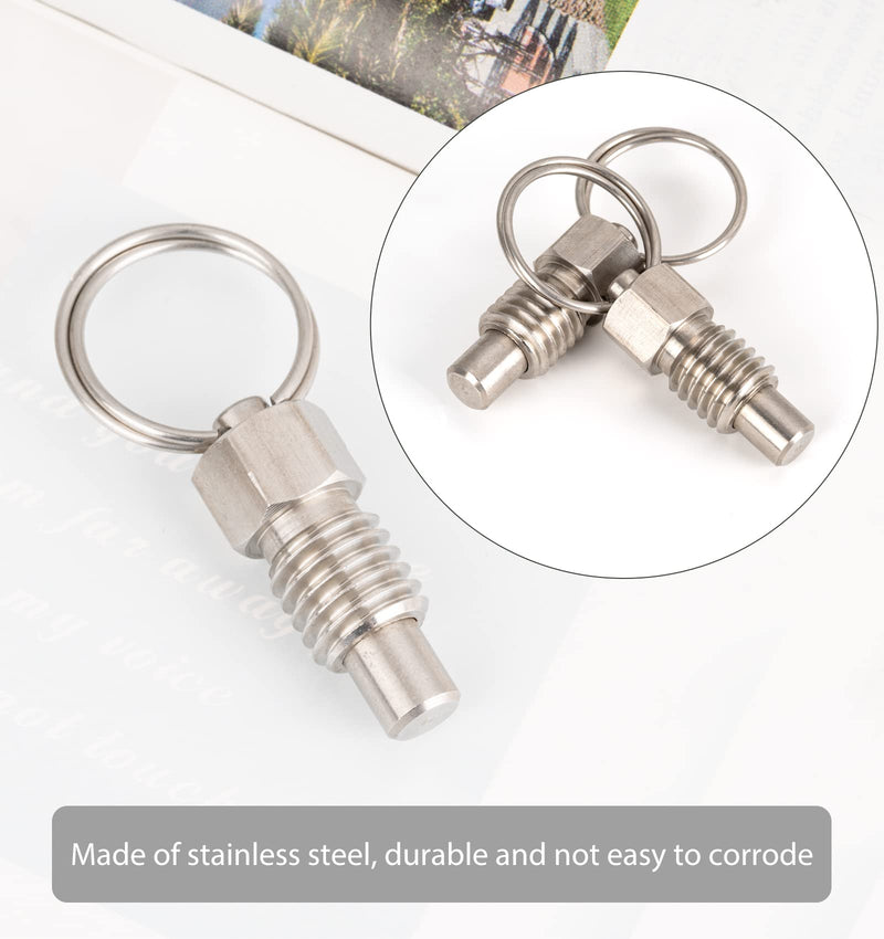 HYGMPDAS Spring Plungers - Spring Plunger with Pull Ring, 3 PCS (1/2 ...