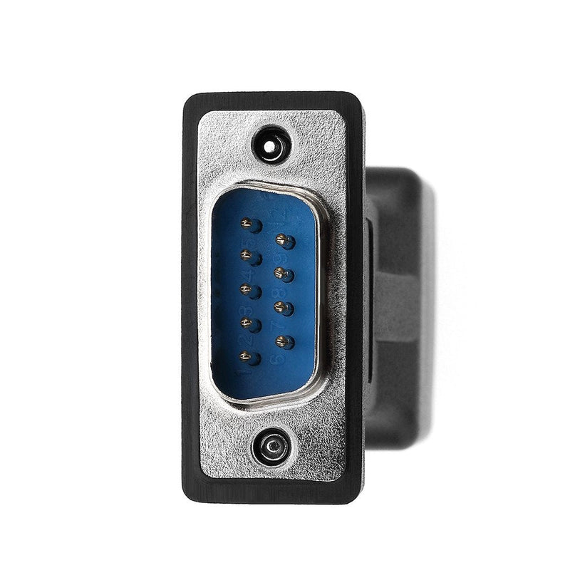 RS232 to RJ45,LFHUKEJI DB9 9-Pin Serial Port Male to RJ45 Female Cat5e ...