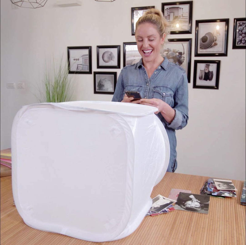 Photomyne 23.6X23.6 inch / 60x60 cm Professional Photo Studio Shooting ...