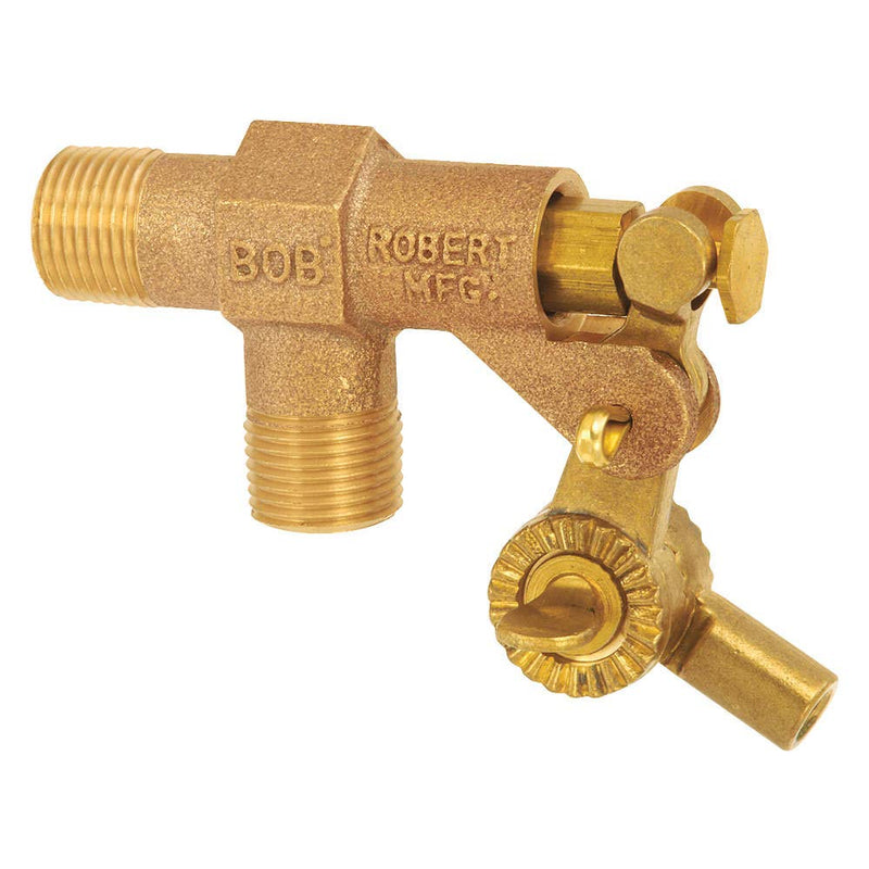 Robert Manufacturing - R400-1 R400 Series Bob Red Brass Float Valve, 1 ...