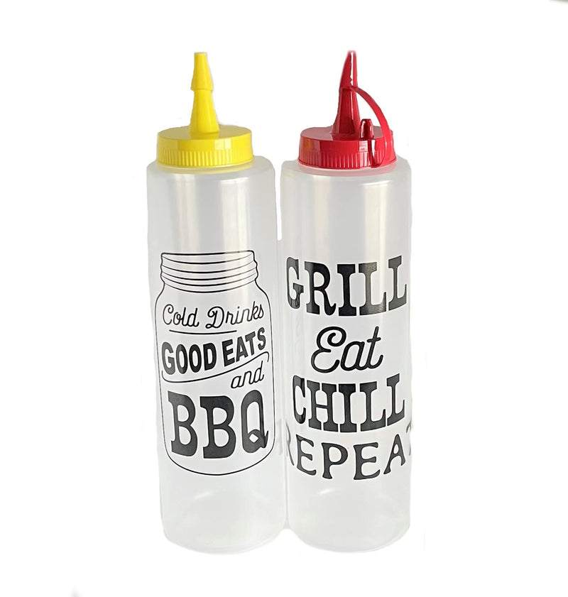 Cooking Concepts BBQ Condiment Bottles, 2-ct. Packs | AusPower Australia
