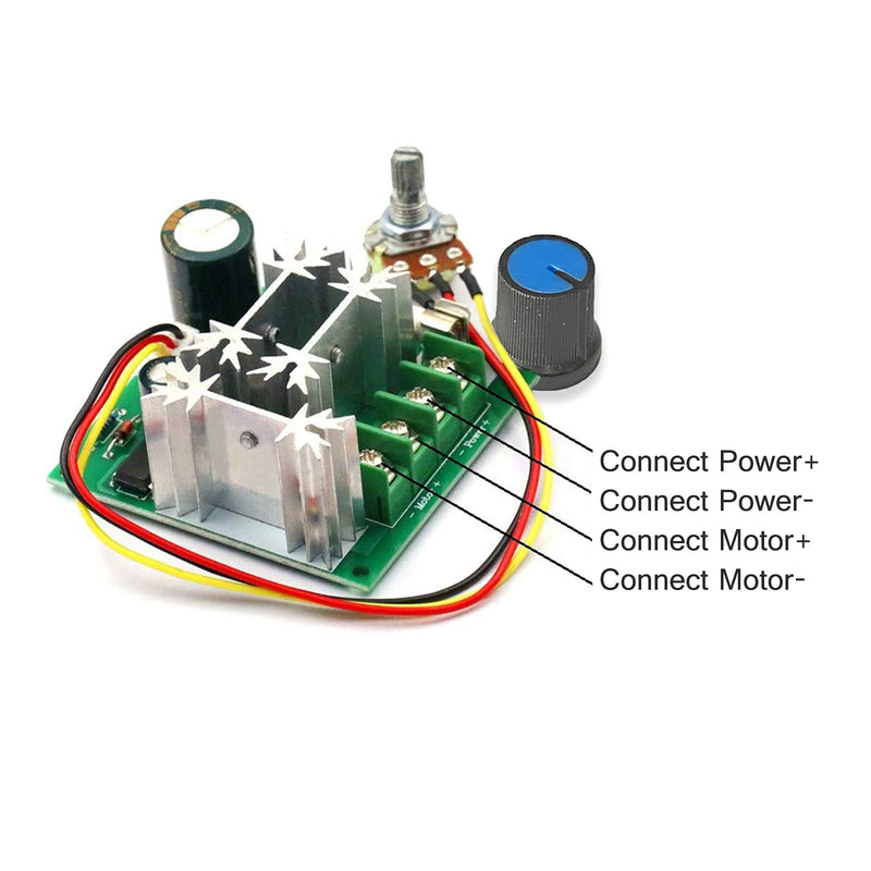 Motor Speed Controller 6V-90V DC Motor Pump CCMHCN PWM Speed Controller ...