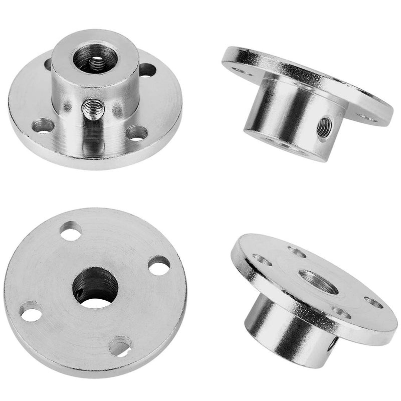 4 Pack 8mm Flange Coupling Connector, Rigid Guide Steel Model Coupler ...