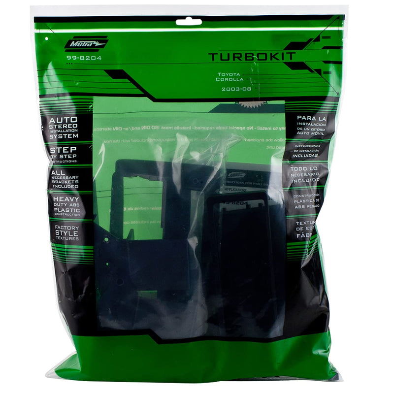 Toyota Corolla 03 - 08 DIN Standard Packaging | AusPower Australia