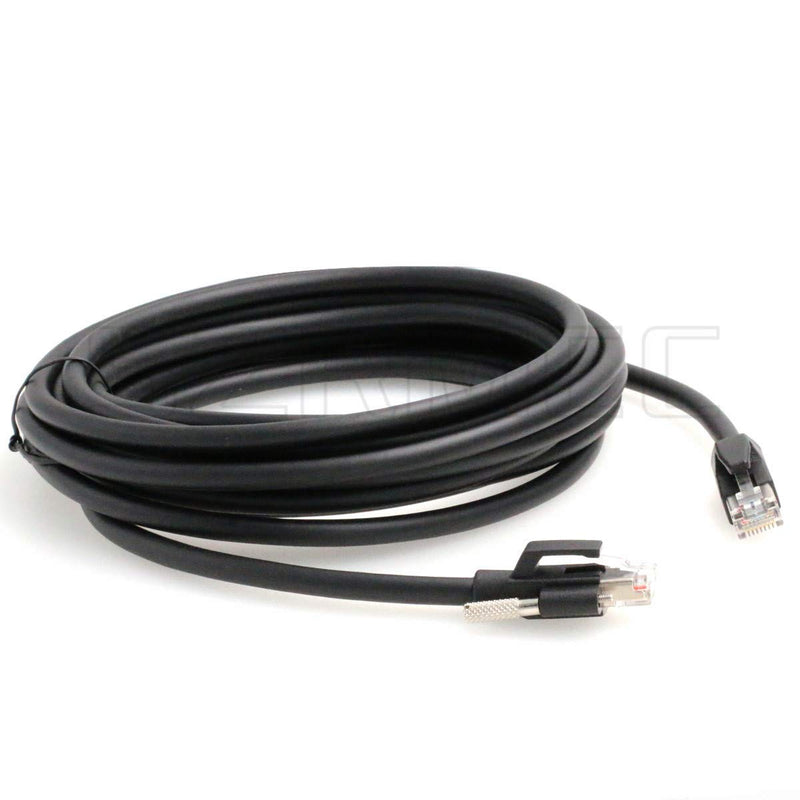 SZRMCC High Flexible Shielded Locking RJ45 to RJ45 Gigabit Network ...