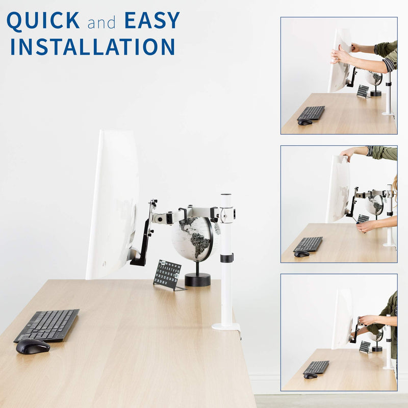 VIVO Quick Attach VESA Adapter Plate Bracket Designed for Samsung CF397 ...