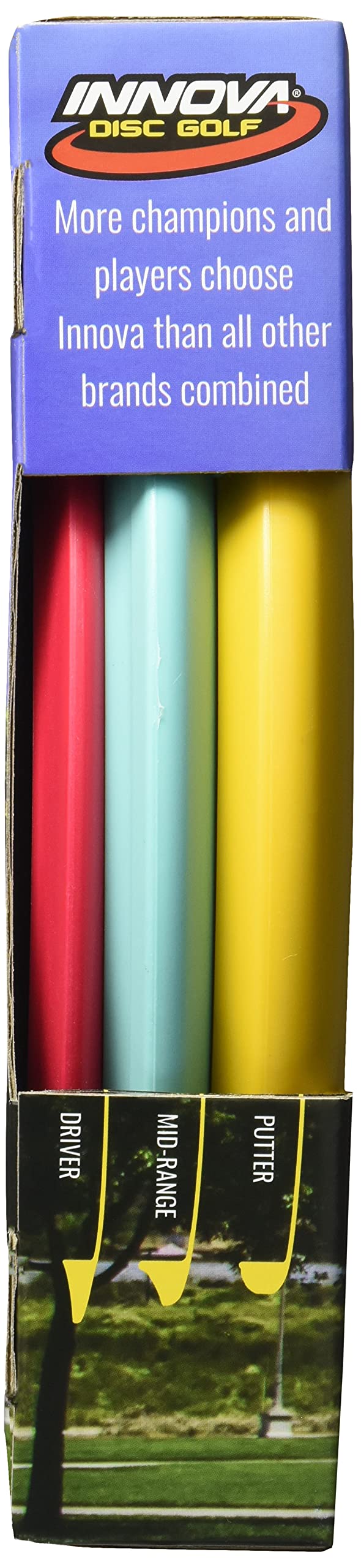 Innova Disc Golf Set – Driver, Mid-Range & Putter, Comfortable DX ...