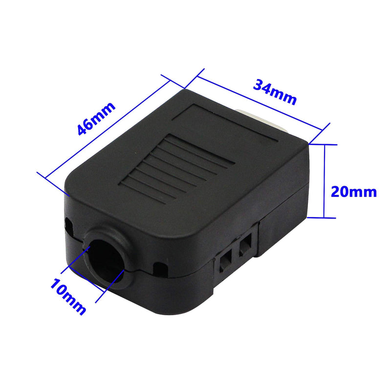 SinLoon DB9 Connector Adapter RS232 Serial Port D-SUB Adapter Plate ...