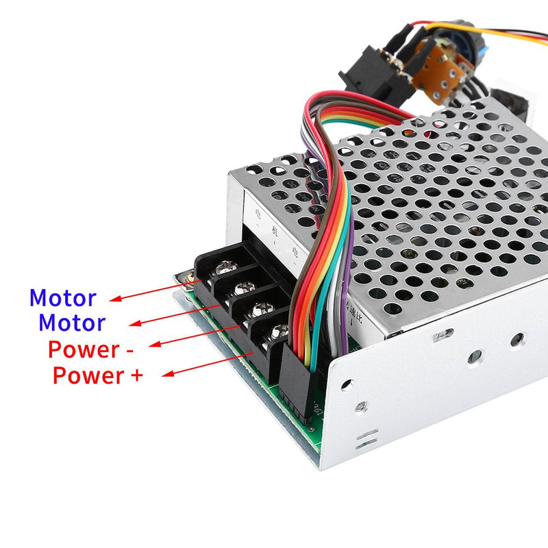 DC Motor Speed Controller, DC10V-55V PWM Reversible Motor Controller ...