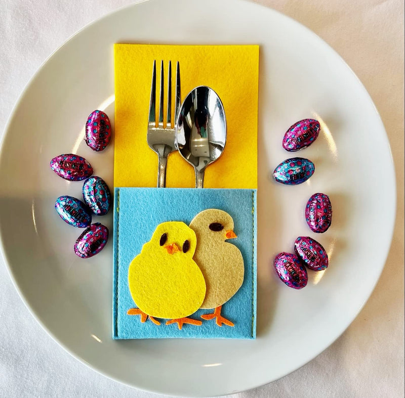 Easter Silverware Holder 8 Pack | AusPower Australia