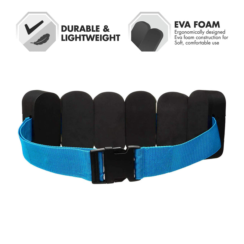 TYR Aquatic Floatation Belt 27 - 52" Black / Blue | AusPower Australia