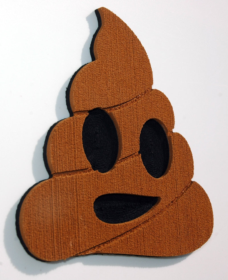 Toejamr - Snowboard Stomp Pad - Poo Emoji - Brown | AusPower Australia