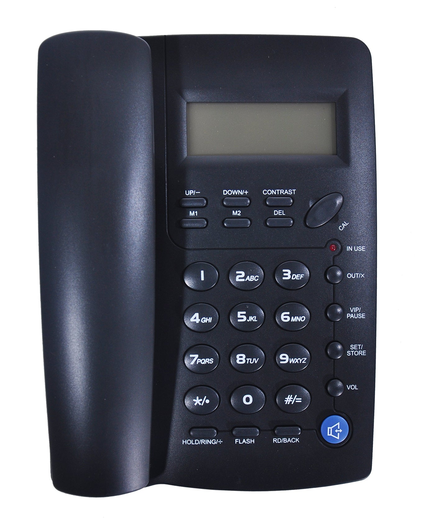 Ornin Y043 Corded Telephone with Speaker, Display, Desk Phone Only ...