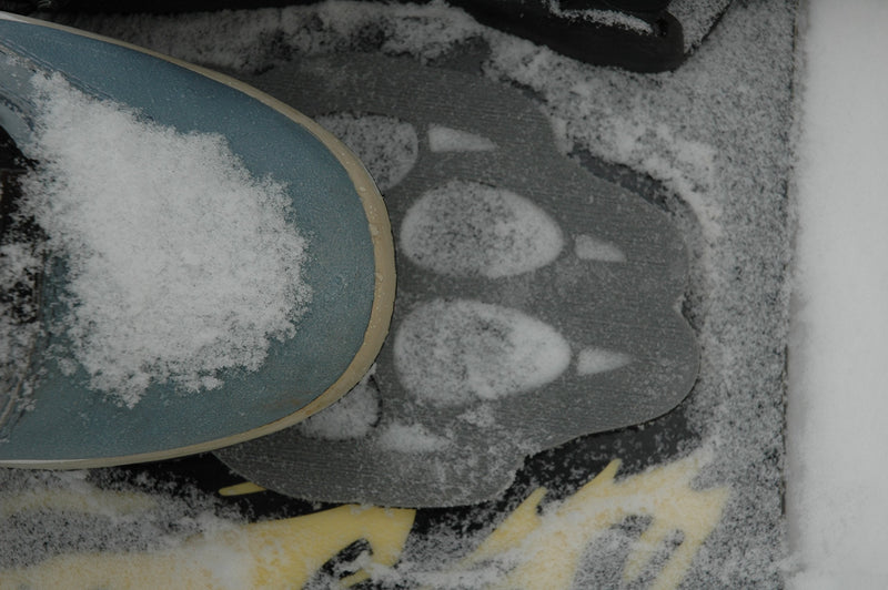 Toejamr Snowboard Stomp Pad - Wolf Paw - Gray | AusPower Australia