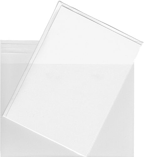 Clear Plastic Envelope Bags, A7 (7 7/16" x 5 1/4") - 100 Envelope Bags ...