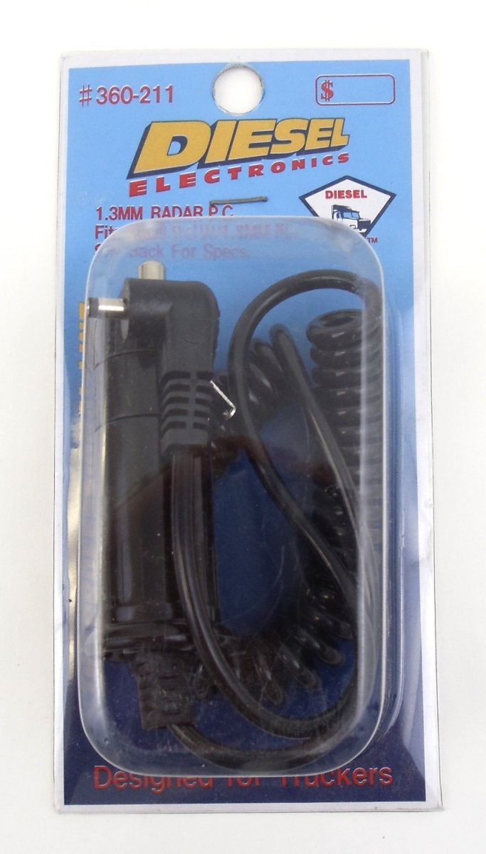Cobra Rad 380 Cobra Radar Detector Power Cord | Coiled Cable With LED ...