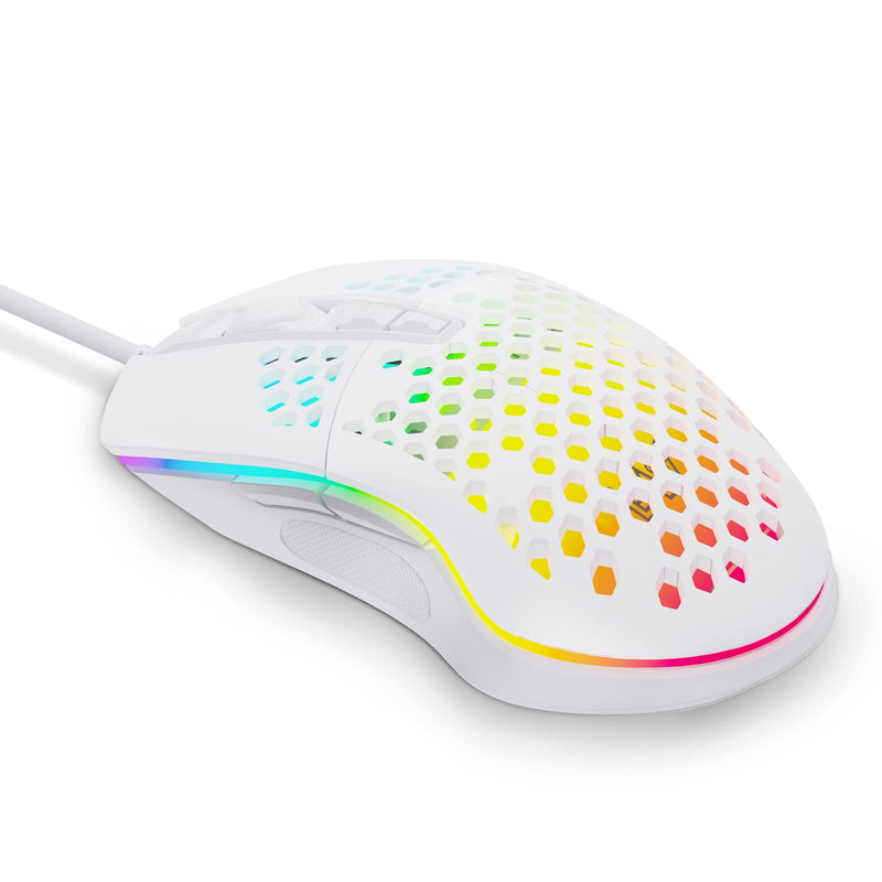 DIERYA Falcon Honeycomb Gaming Mouse, 16000 DPI Optical Sensor, 70g ...